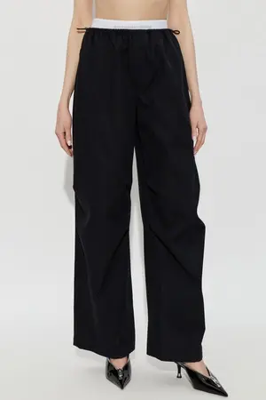 Alexander Wang Wide-leg Trousers - Black