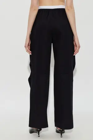 Alexander Wang Wide-leg Trousers - Black