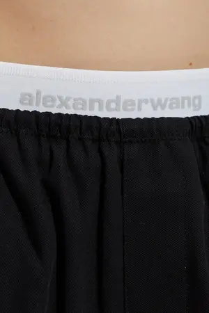 Alexander Wang Wide-leg Trousers - Black