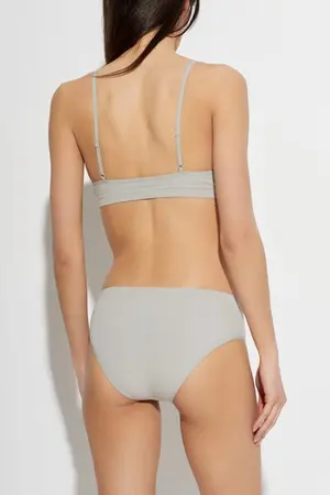 MAISON MARGIELA Cotton Bra - Grey
