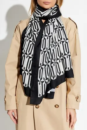 LANVIN Silk Scarf - Black
