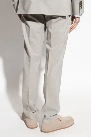 Eleventy Tapered Wool Trousers