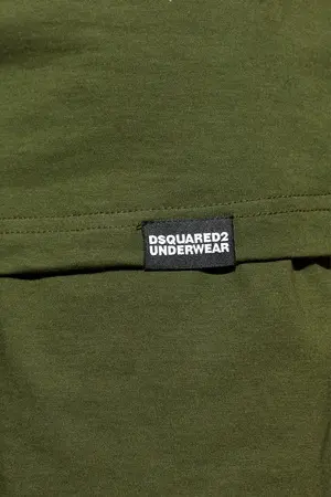 Dsquared2 3-pack Of Underwear T-shirts - Green