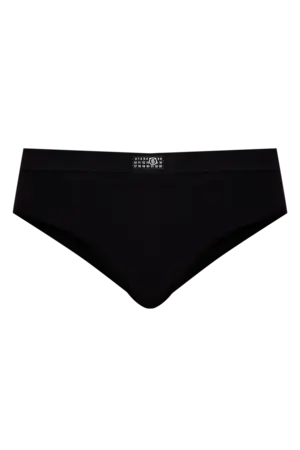MAISON MARGIELA Cotton Briefs - Black