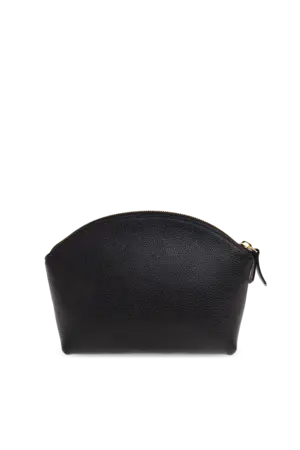 Emporio Armani Leather Toiletry Bag