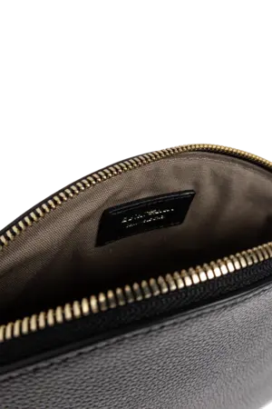 Emporio Armani Leather Toiletry Bag