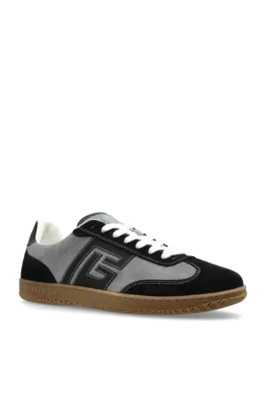 Balmain Swan Low-top Sneakers - Grey