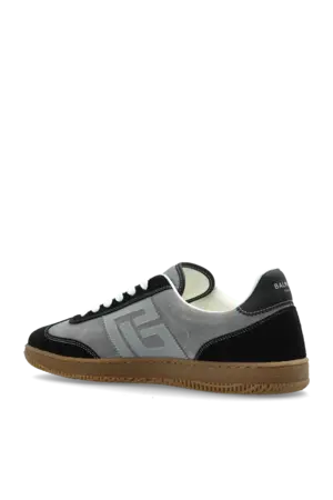 Balmain Swan Low-top Sneakers - Grey