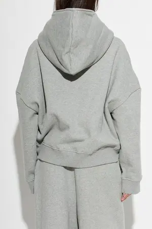 ENTIRE STUDIOS Cotton Zip-up Hoodie - Grey