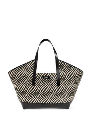 Marni Shoulder Bag Shopper Cream
