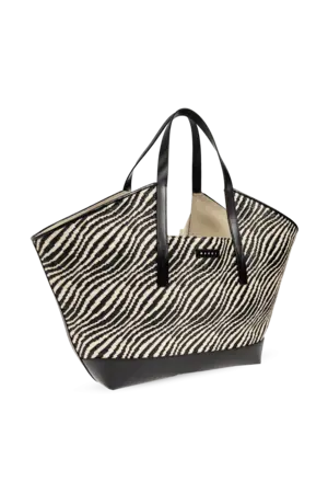 Marni Shoulder Bag Shopper - Cream