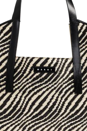 Marni Shoulder Bag Shopper - Cream