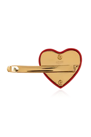 Moschino Heart Barrette