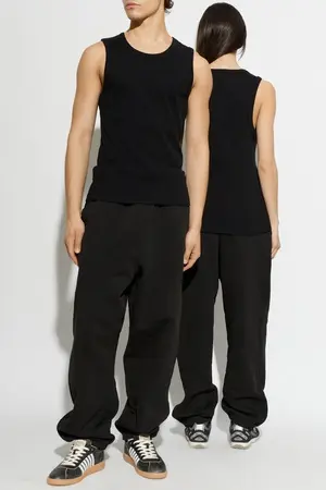 ENTIRE STUDIOS Strap Tank Top - Black