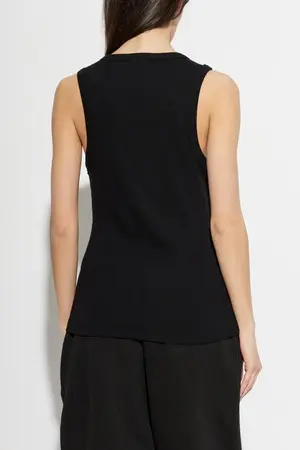 ENTIRE STUDIOS Strap Tank Top - Black