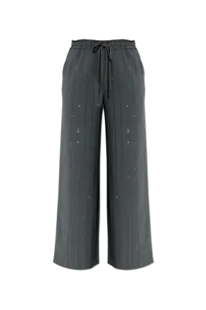 Self-portrait Wide Leg Pants For Women