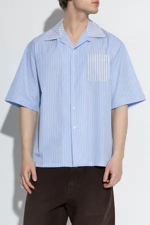 Marni Shirt With Striped Pattern - Blue