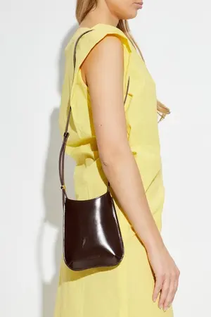 Jacquemus Phone Case 'bisou' With A Strap - Brown