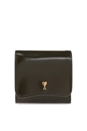 Ami Leather Wallet - Green