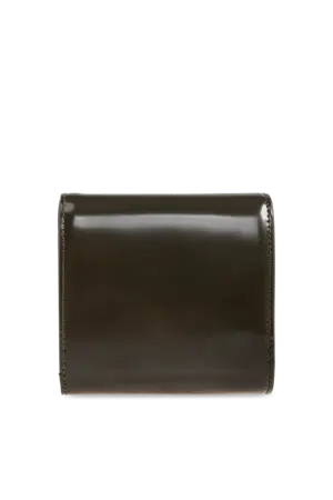 AMI Paris Leather Wallet - Green