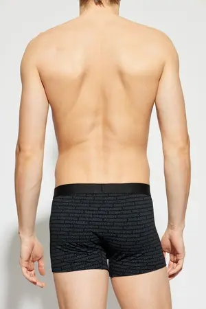 Dsquared2 Cotton Boxers With Monogram - Black