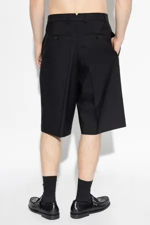 Ami Wool Knee Length Shorts
