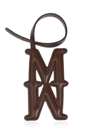 Max Mara Leather Pendant "mmcharm