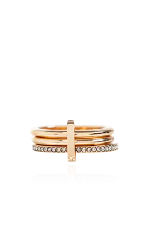 Tory Burch Ring With Shimmering Crystals