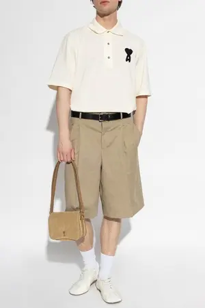 Ami Shorts With Pockets - Beige