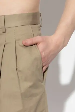 Ami Shorts With Pockets - Beige