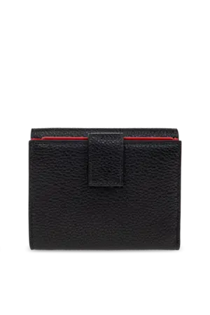 FERRAGAMO Leather Wallet - Black