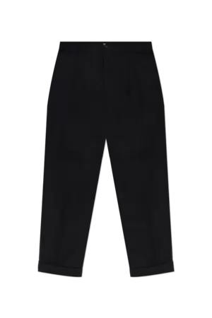 AMI Paris Loose-fit Trousers - Black