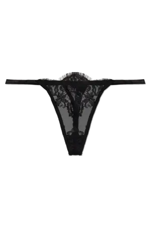 Dsquared2 Lace Thongs - Black