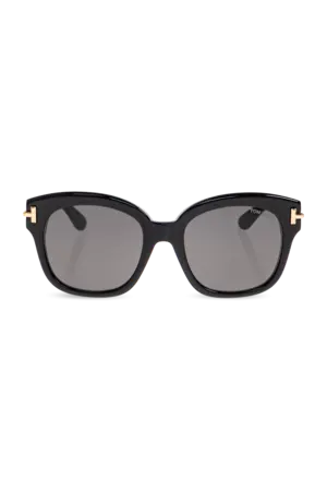 TOM FORD Round Frame Sunglasses - Black
