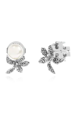 Tory Burch Asymmetrical Earrings