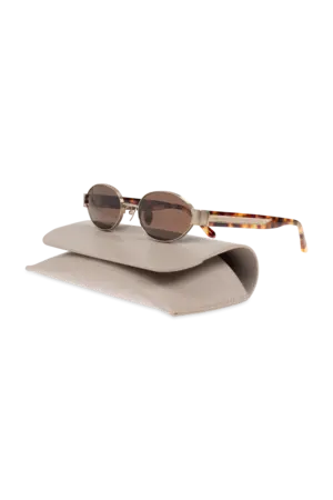 Linda Farrow Oval Sunglasses