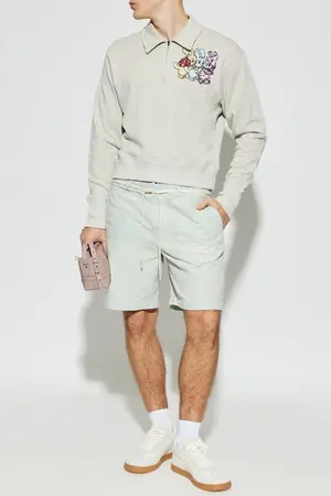 Kenzo Shimmering Appliqué Sweatshirt - Grey