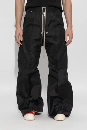 Rick Owens Strapped Wide Leg Trousers