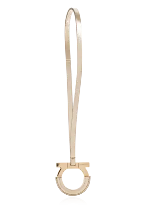 FERRAGAMO Leather Bag Keychain