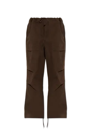 ENTIRE STUDIOS Loose Fit Trousers Brown