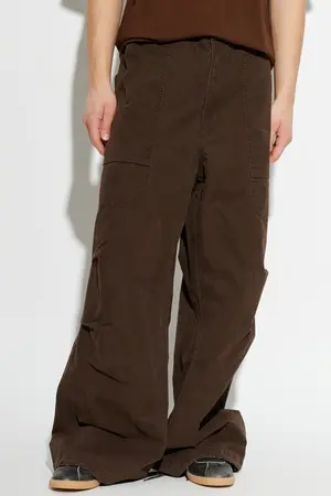 ENTIRE STUDIOS Loose Fit Trousers - Brown