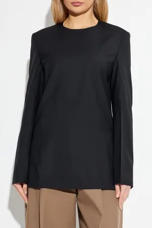 TOTEME Long Sleeve Wool Top
