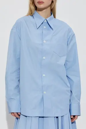 AMI Paris Oversize Shirt - Blue