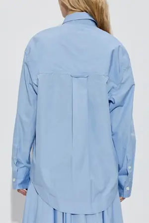 AMI Paris Oversize Shirt - Blue