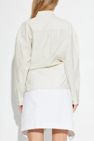 LEMAIRE Wrap Tie Shirt - Grey