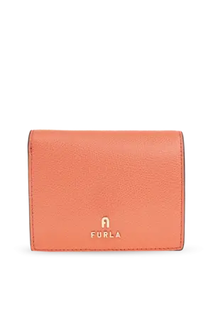 Furla Wallet With Logo - Orange
