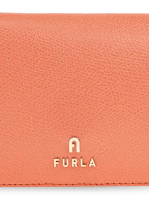 Furla Wallet With Logo - Orange