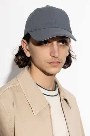 Paul Smith Wool Baseball Cap - Grey