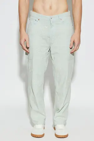 Kenzo Trousers With Embroidery