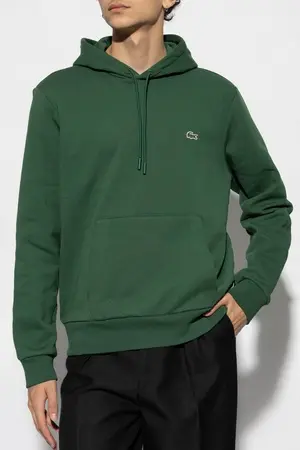 Lacoste Logo Hoodie - Green